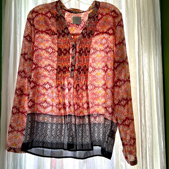 HD in Paris | Tops | Hd In Paris Multi Colored Blouse | Poshmark